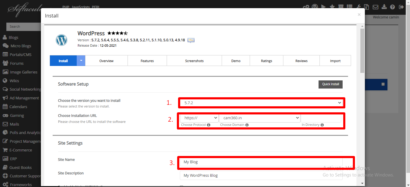 How to install WordPress? - EricHost